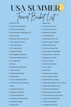 USA Travel Bucket List: 54 Best Places to Visit This Summer